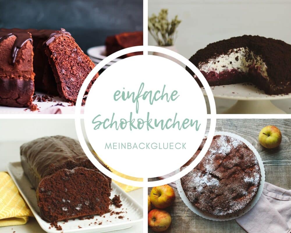 16 saftige Schokokuchen Rezepte - Mein Backglück